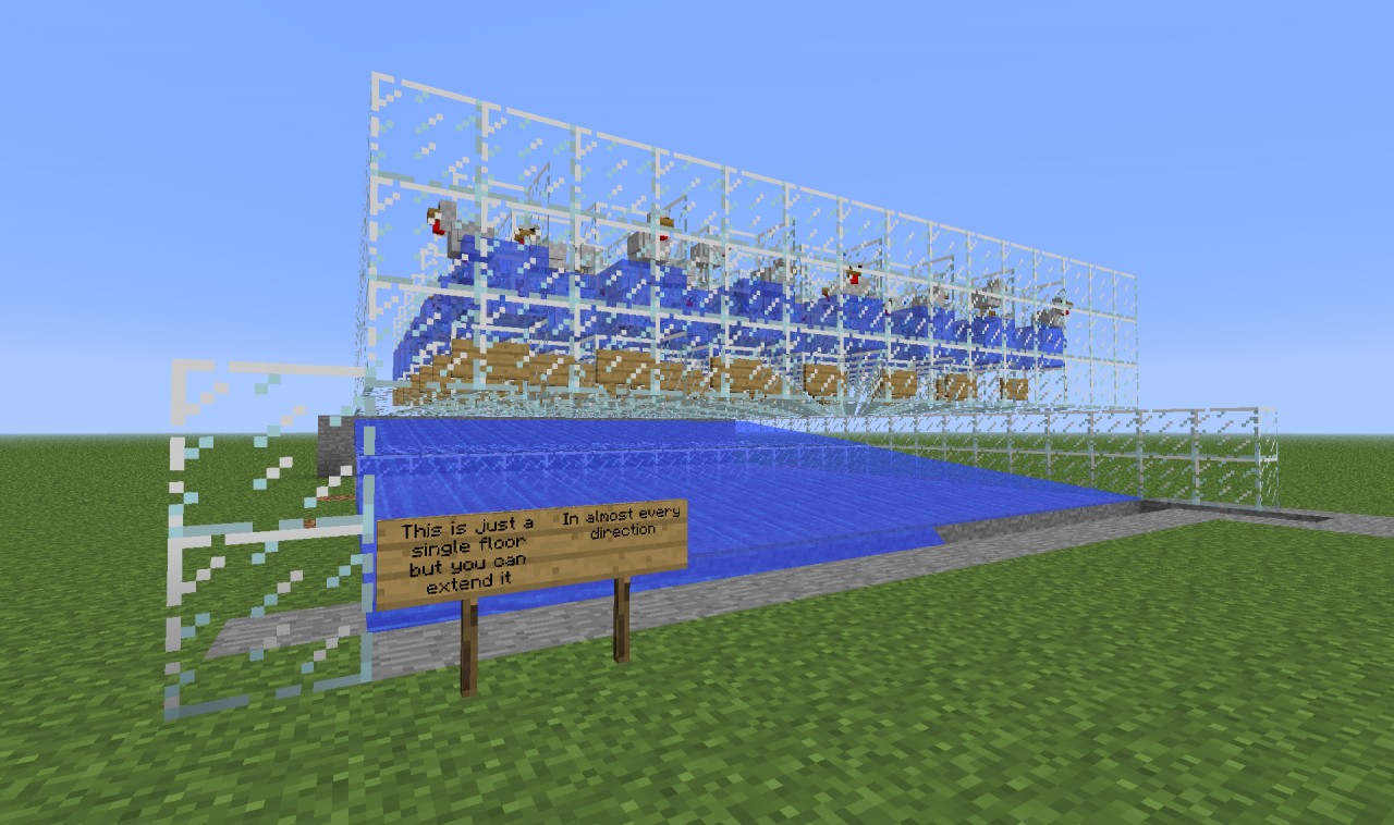 Automated Egg Farm: For Dummies Minecraft Map