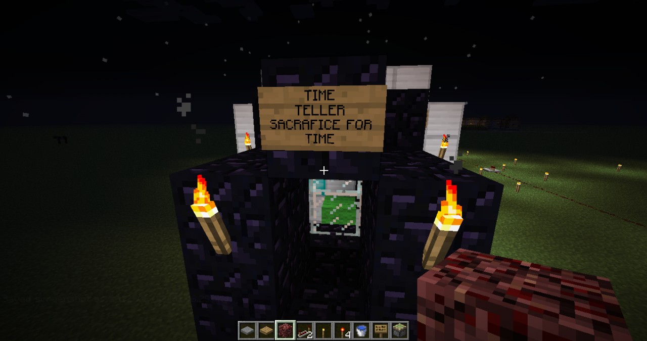 Time teller Minecraft Map