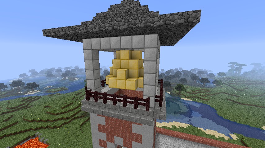 Fire House w/ World Save Minecraft Map