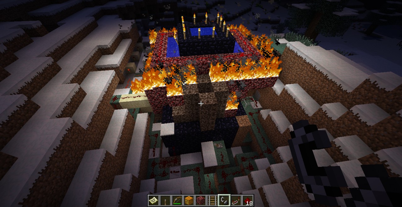 The Ultimate Blaze Fighting Arena Minecraft Map
