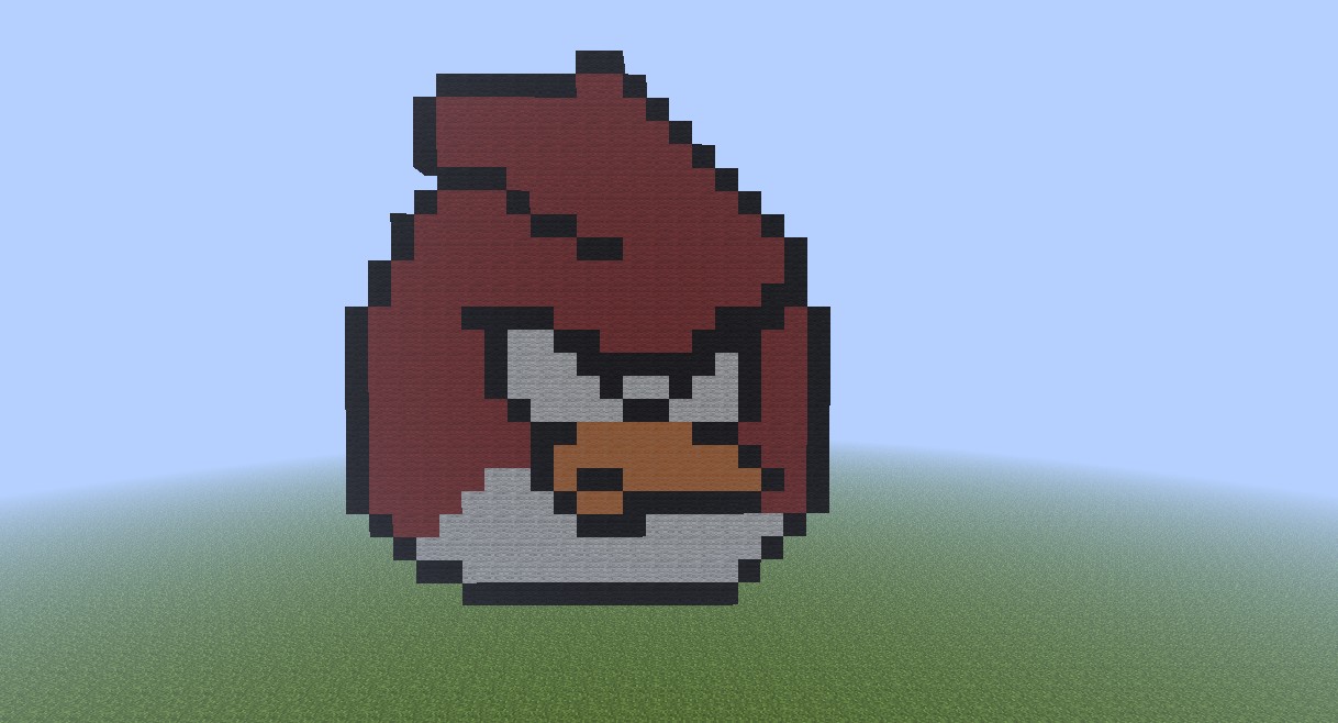 Angry Bird (Red) Minecraft Project