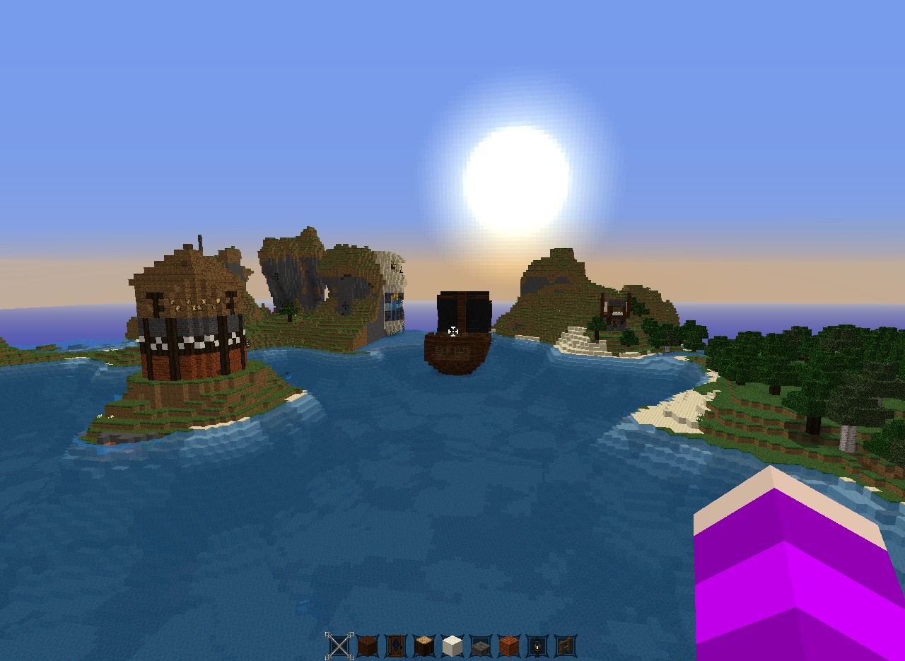 areas of my server Minecraft Map