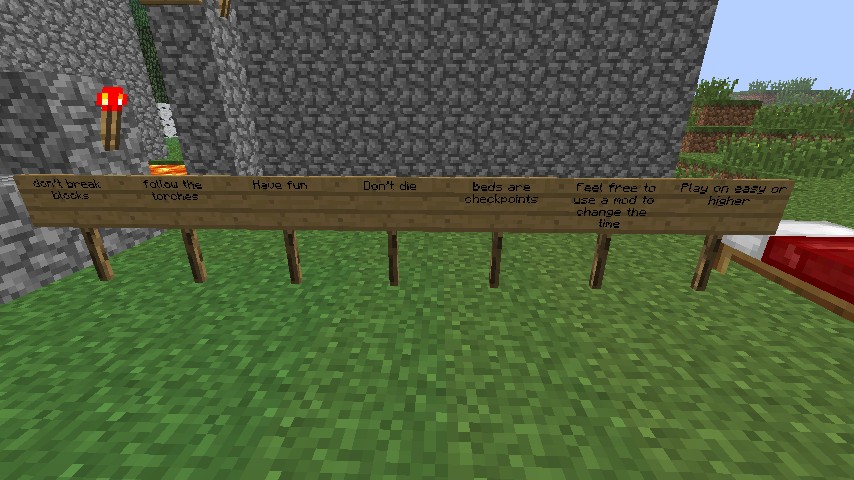 Freerunner map Minecraft Map