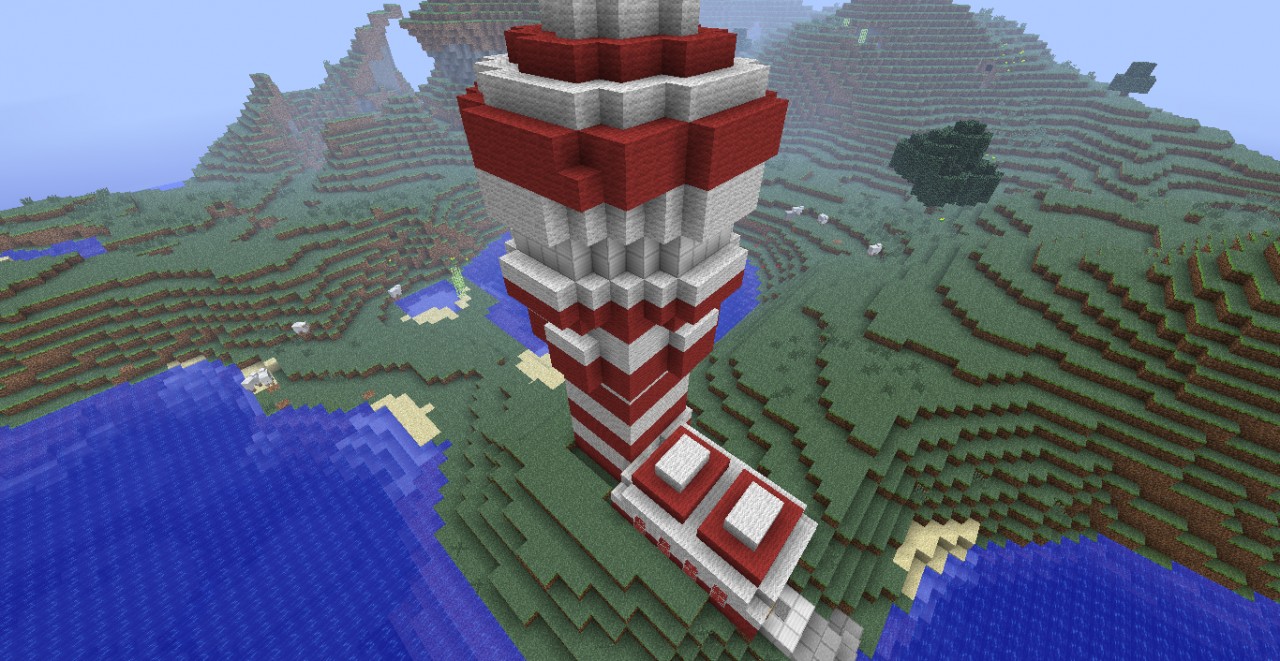 Real-working Lighthouse Minecraft Map