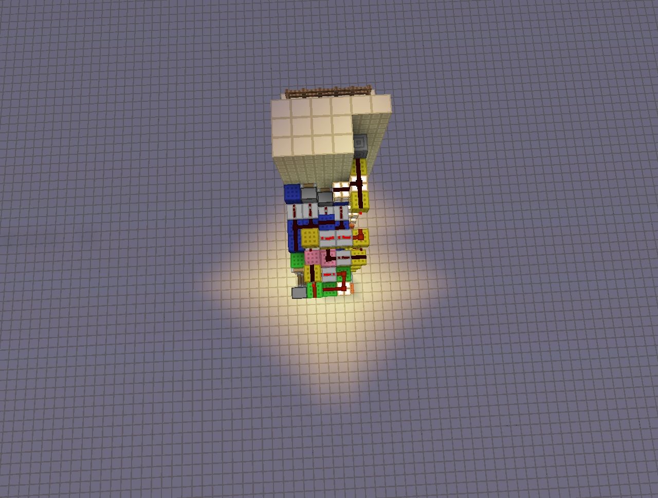 Minecraft Fast Up And Down Piston Elevator (Redstone Showcase) Minecraft Map