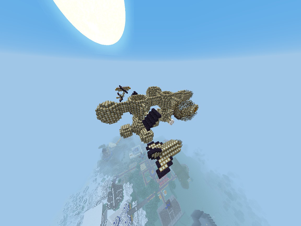 Orbital Space craft Minecraft Map