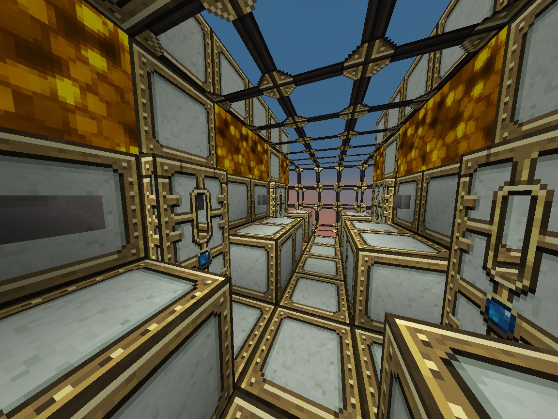 Orbital Space craft Minecraft Map