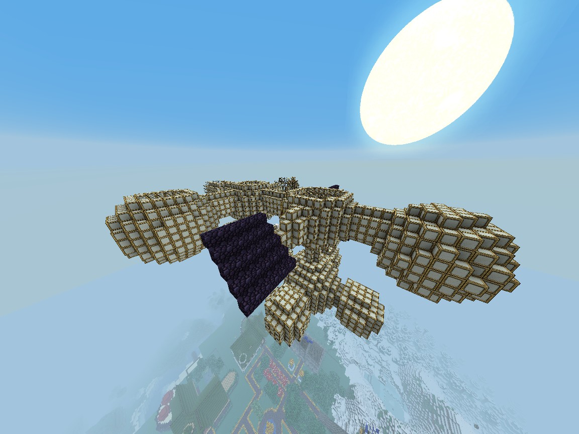 Orbital Space craft Minecraft Map