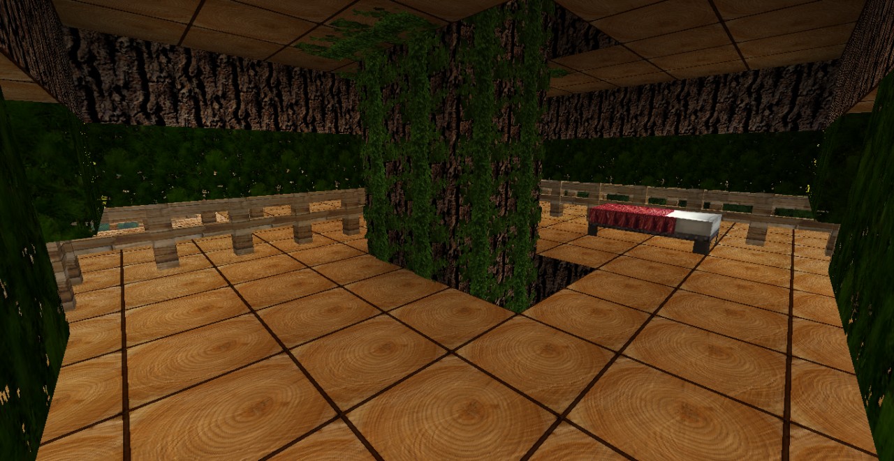 large jungle home Minecraft Map
