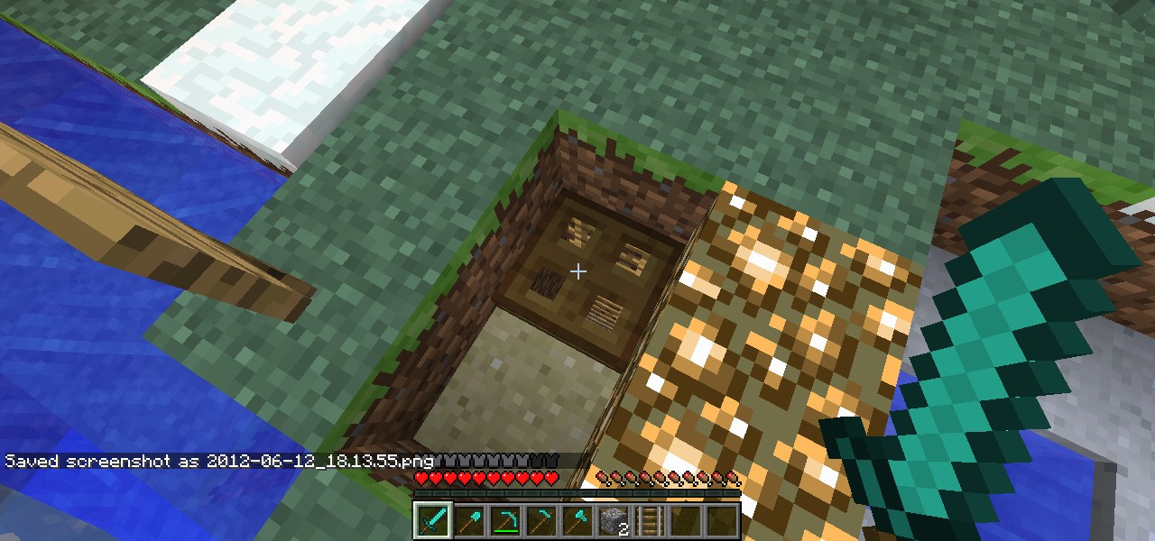 Underwater house/Epic Mine Minecraft Map