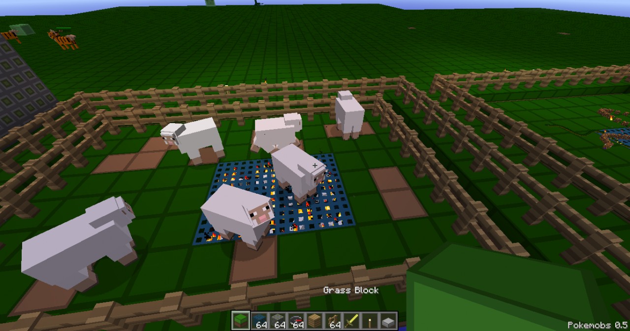 Dr Zhark and vanilla mobs zoo Minecraft Map
