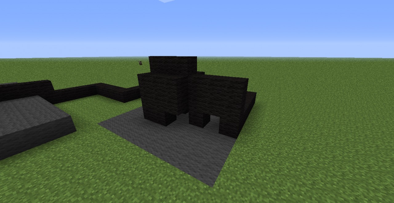 Giant Computer set Minecraft Map