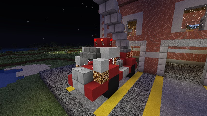 Fire House w/ World Save Minecraft Map