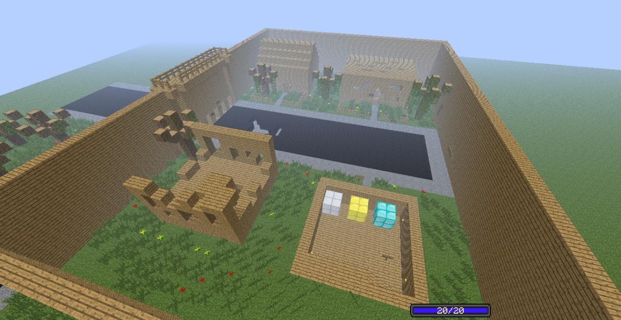 ZOMBIE LAND! Minecraft Map