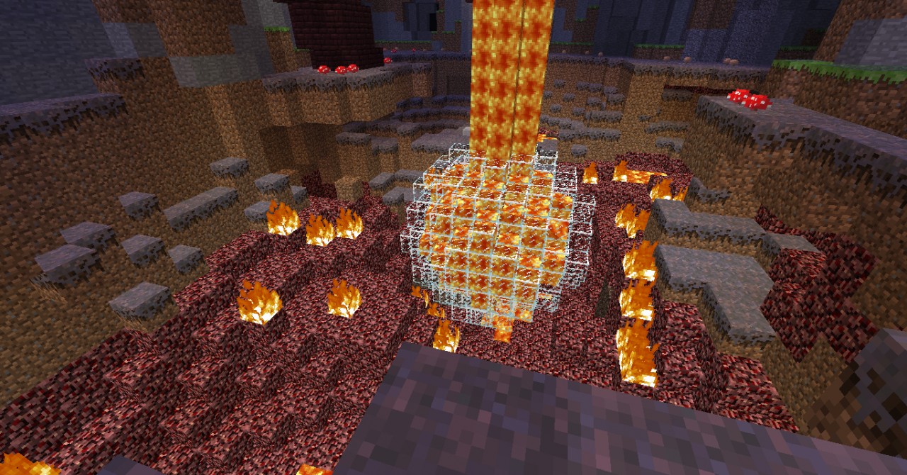 Hellish Monument Minecraft Map