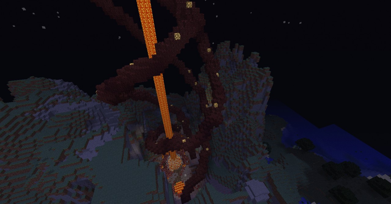 Hellish Monument Minecraft Map