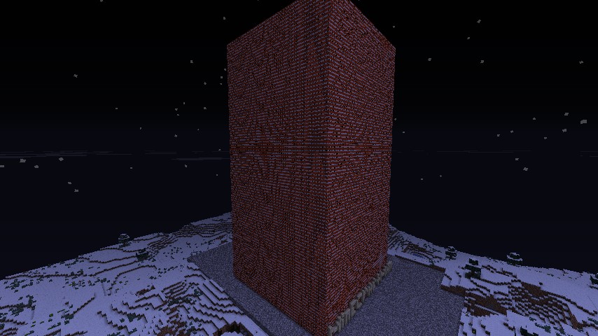 Tnt tower 50x50x100 Minecraft Map