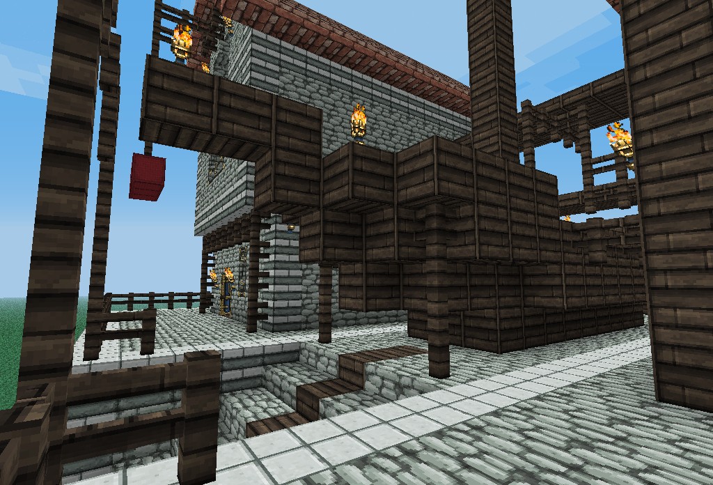 Medieval Shipyard Minecraft Map