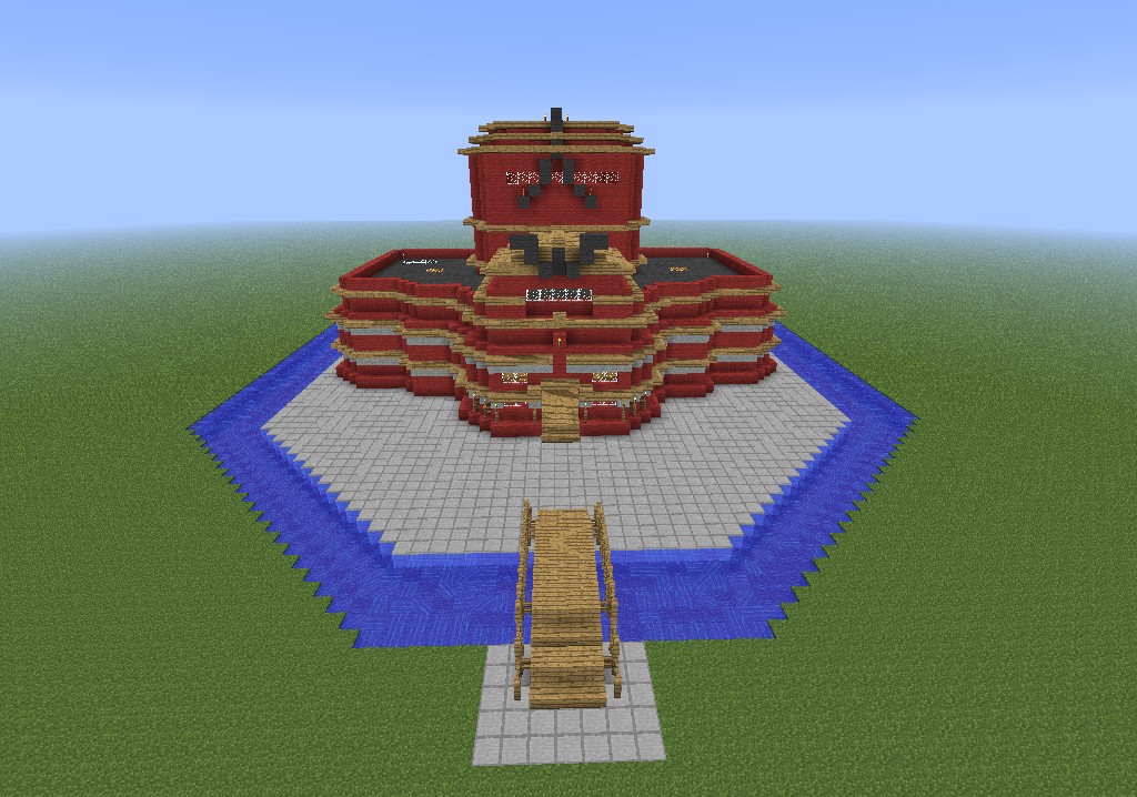 Ninja temple Minecraft Map