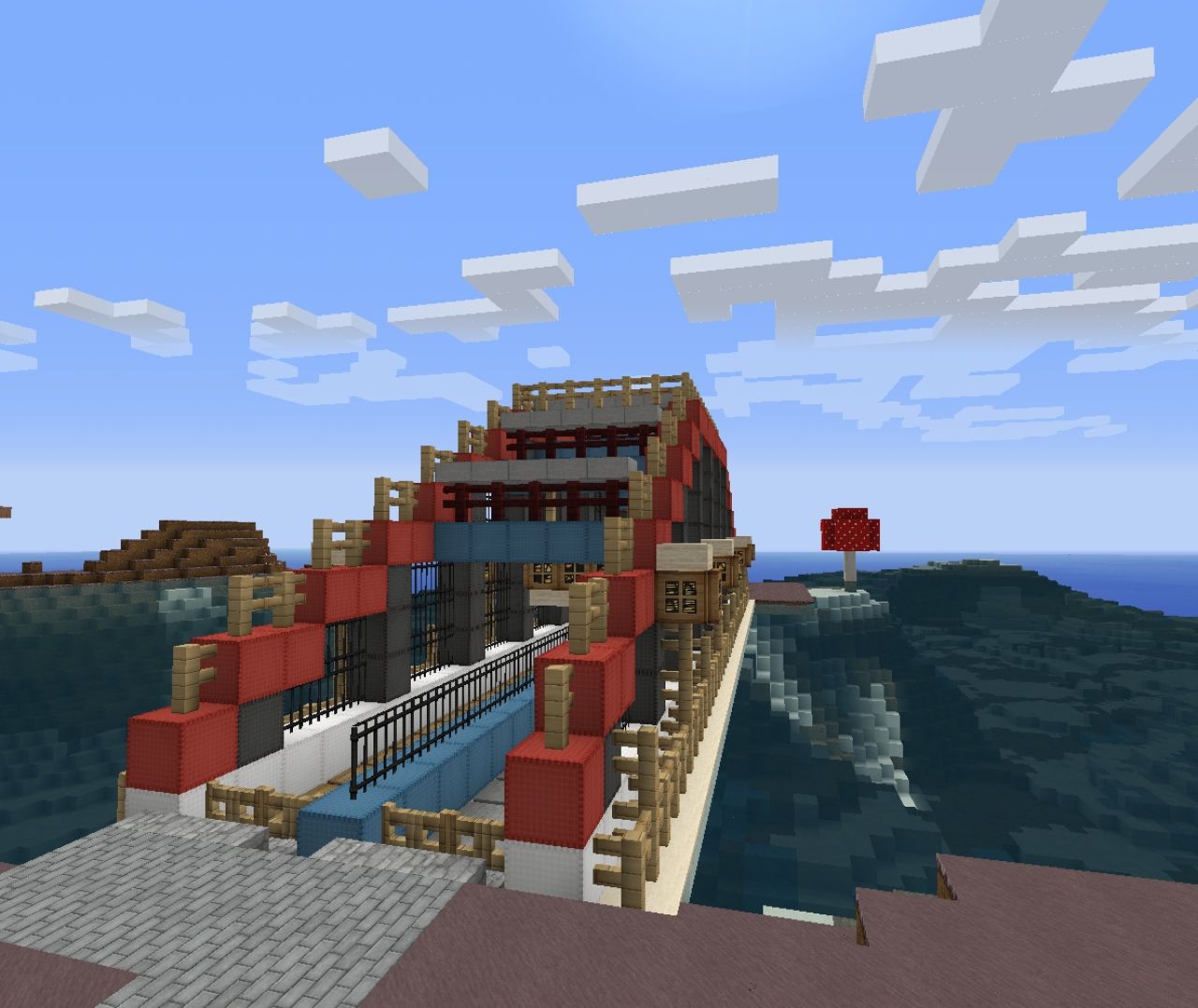 WildVille modern bridge || Download! Minecraft Map