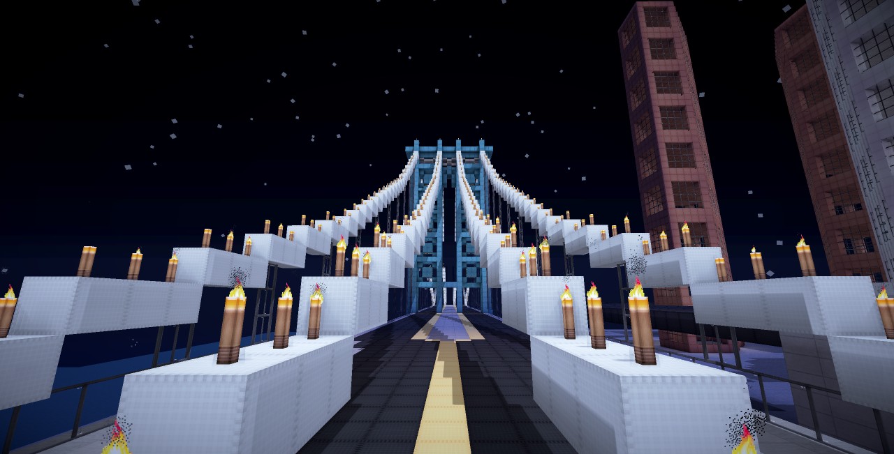Manhattan Bridge-Aria City Minecraft Map