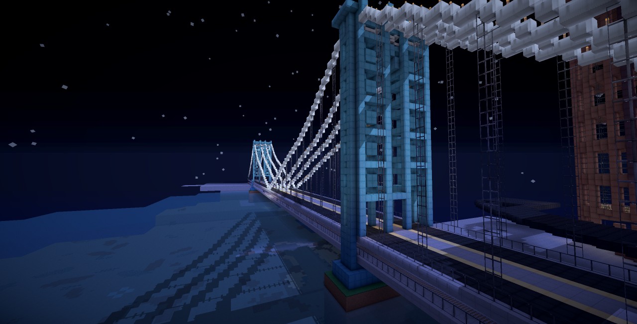 Manhattan Bridge-Aria City Minecraft Map