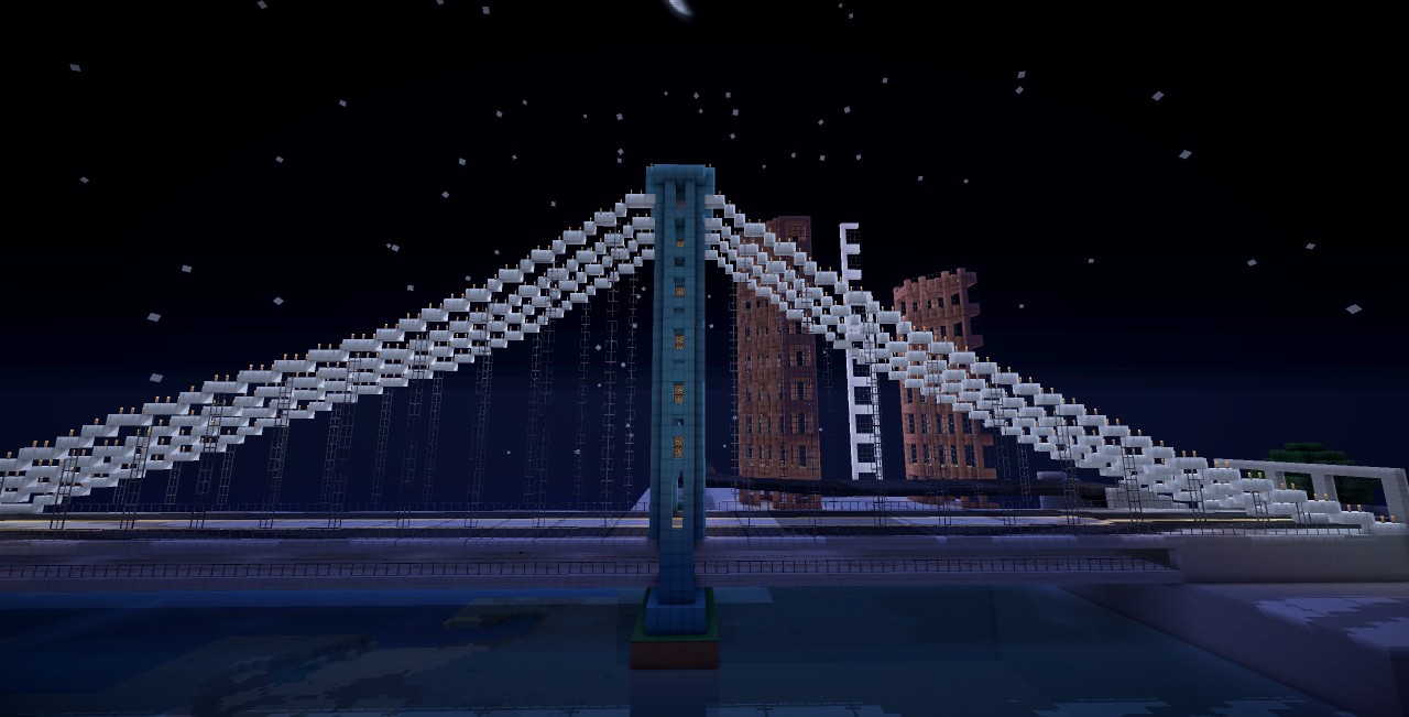 Manhattan Bridge-Aria City Minecraft Map