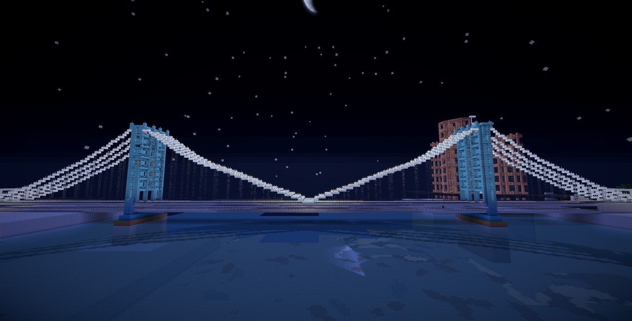 Manhattan Bridge-Aria City Minecraft Map