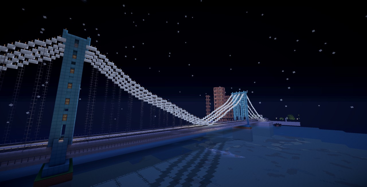 Manhattan Bridge-Aria City Minecraft Map