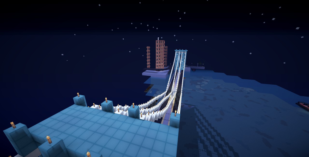 Manhattan Bridge-Aria City Minecraft Map