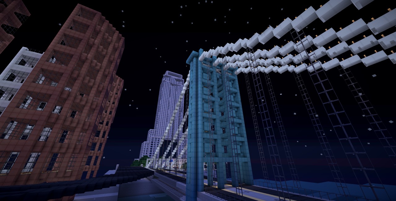 Manhattan Bridge-Aria City Minecraft Map