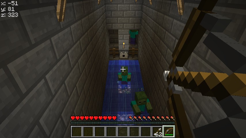 Bow Practice Arena Minecraft Map