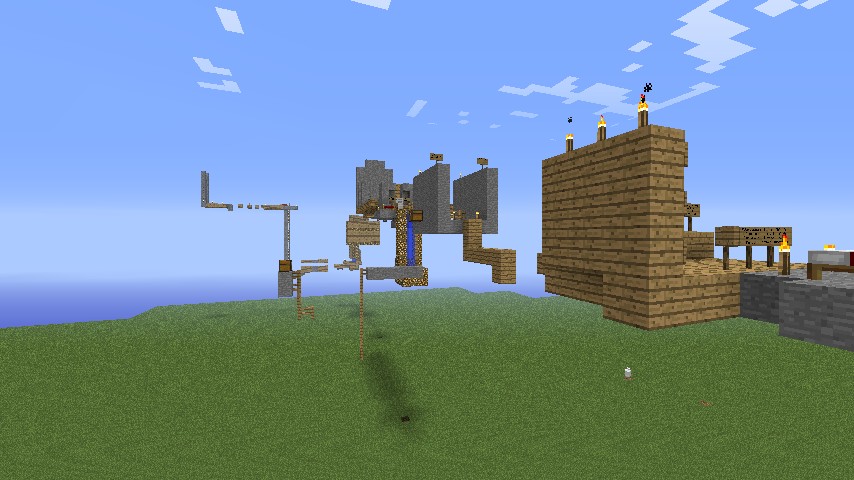 Smart Movement Mod Obstacle Course Minecraft Map