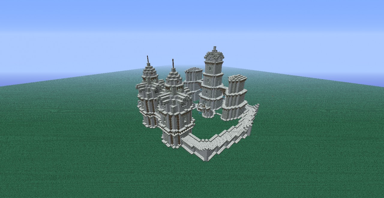 Castle *white* Minecraft Map