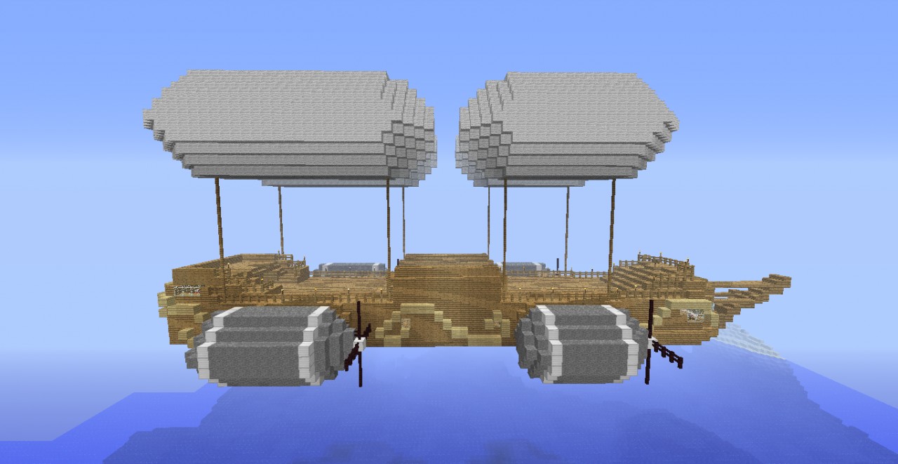 Simple Airship Minecraft Map