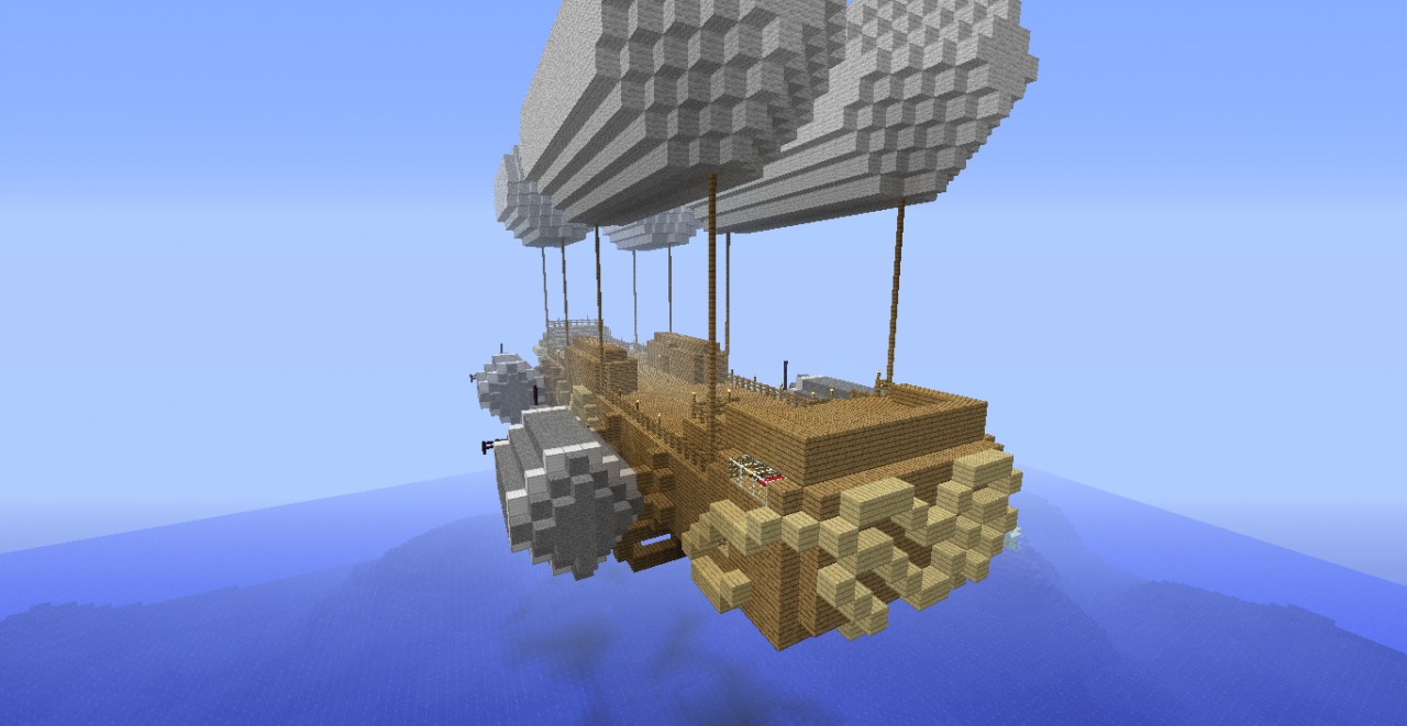 Simple Airship Minecraft Map