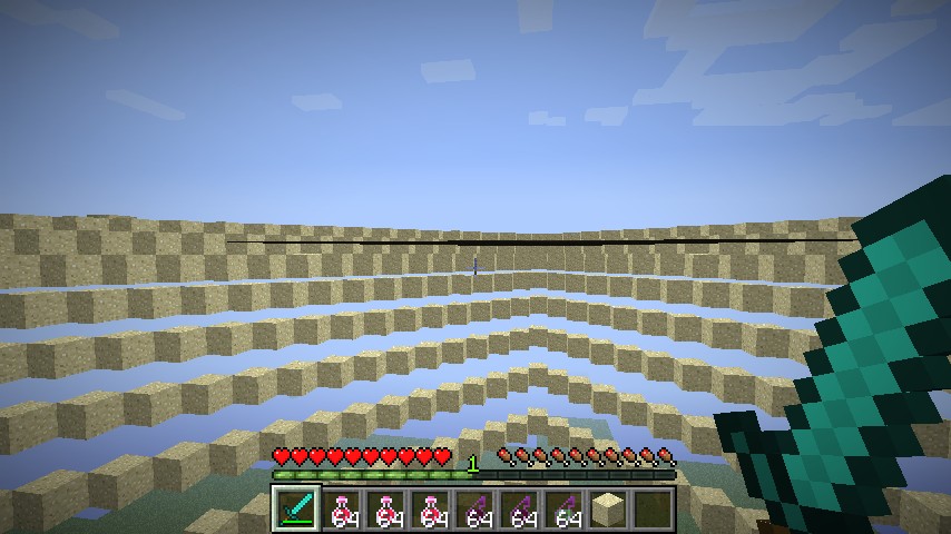 Falling sand Minecraft Map