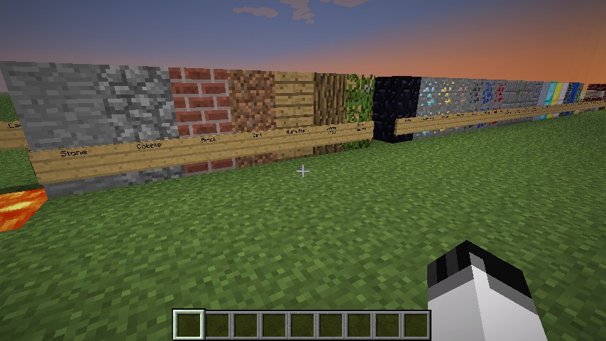 Texture Pack Showcase Map Minecraft Map