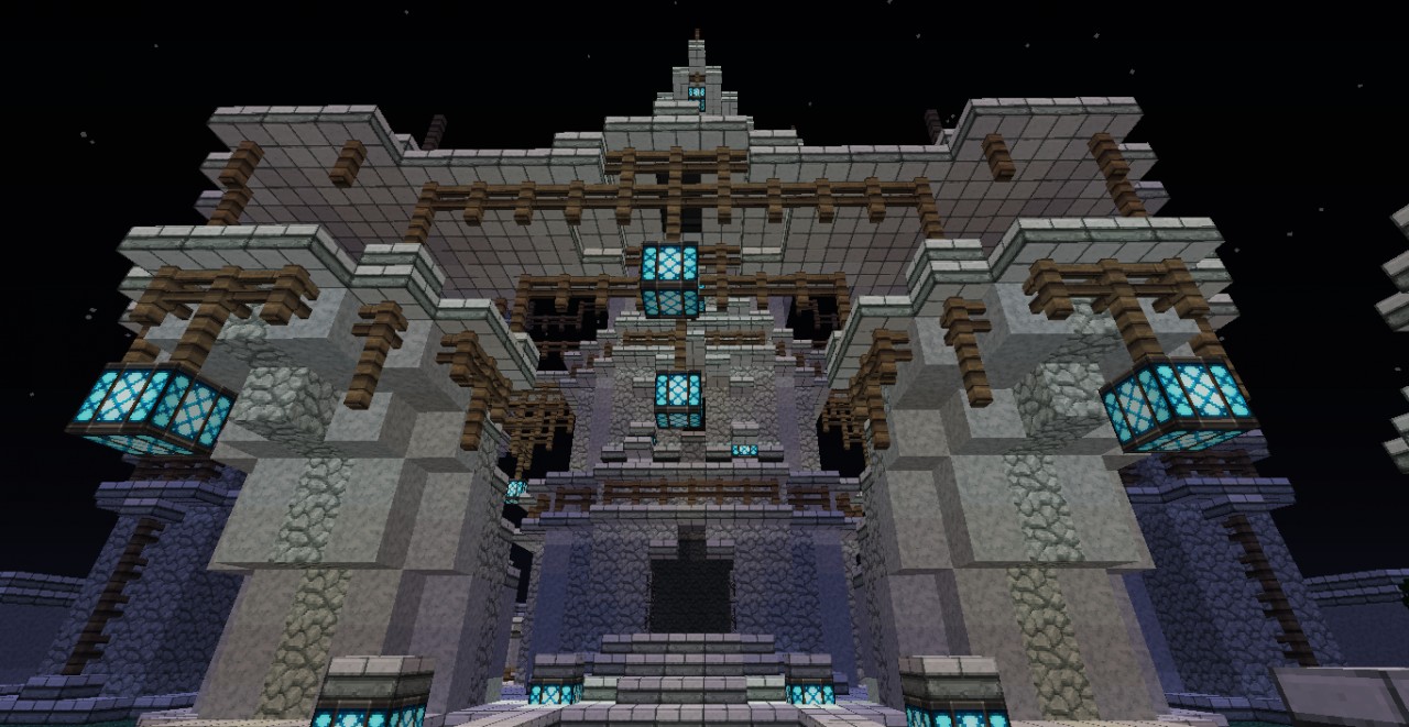 Castle *White* redecorated Minecraft Map
