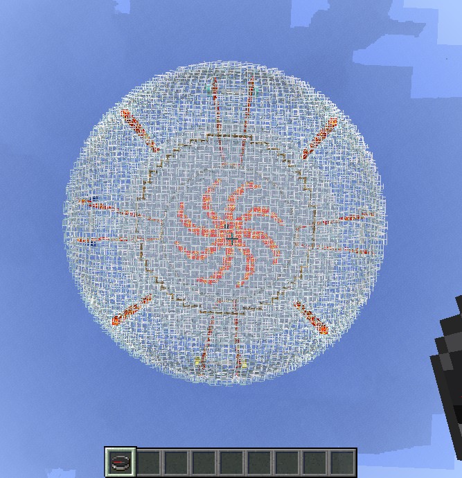 The Cosmos server spawn Minecraft Map