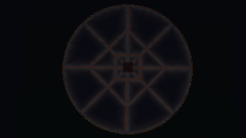 Nether temple Minecraft Map