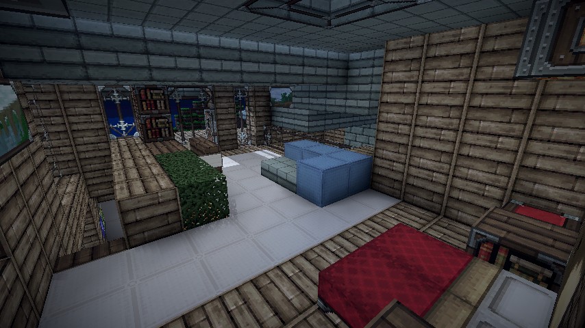 Modern Oceanside House Minecraft Map