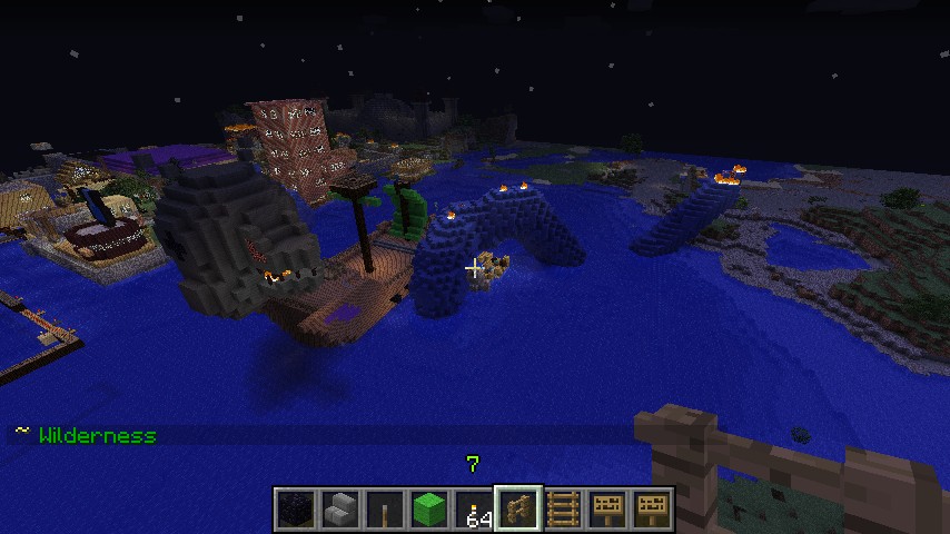 Ship Attack Minecraft Map