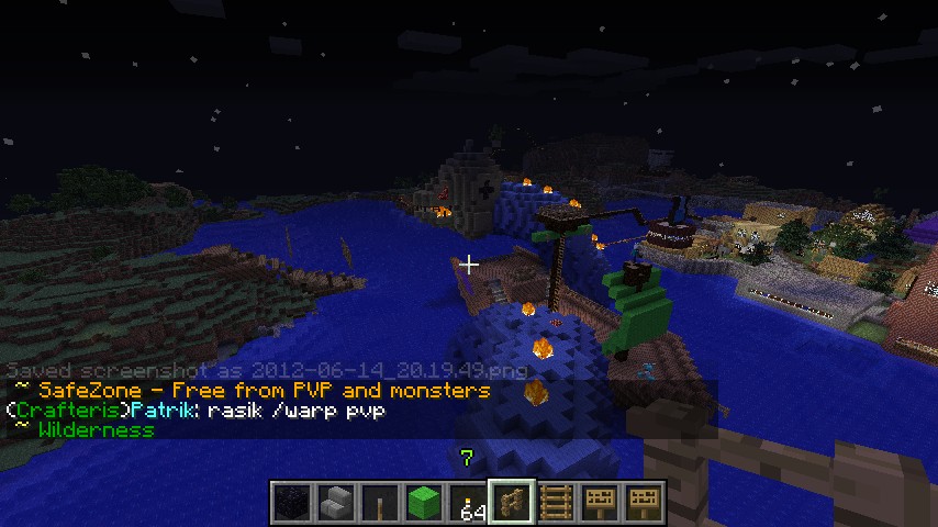 Ship Attack Minecraft Map