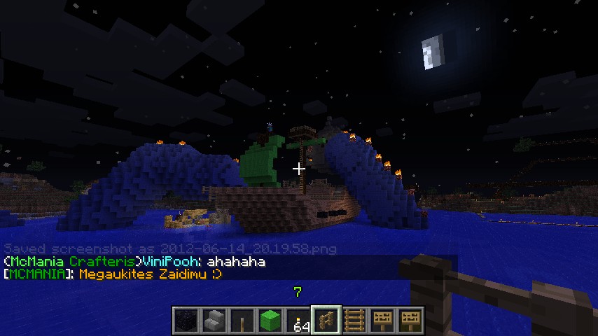 Ship Attack Minecraft Map