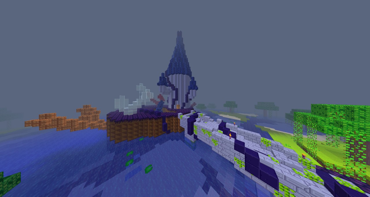 Corrupt Crystal Island (Parkour Version) Minecraft Map