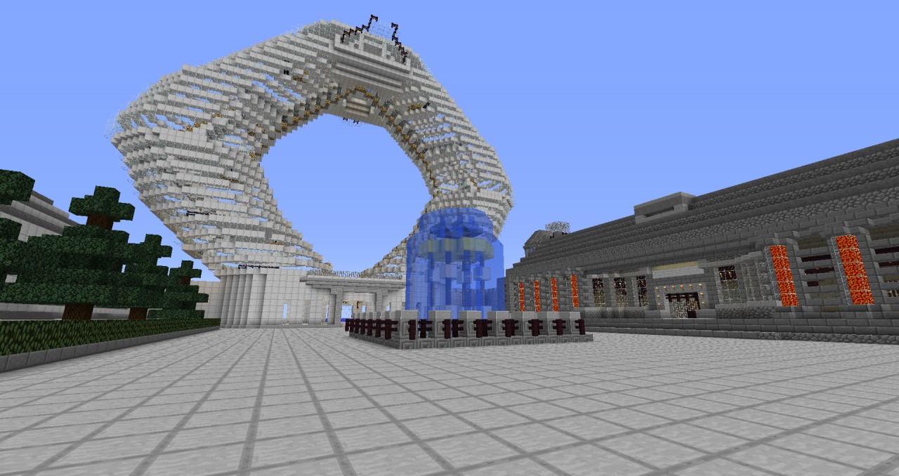 Sneak Peak: AuxiliaryCraft (5 Buildings) Minecraft Map