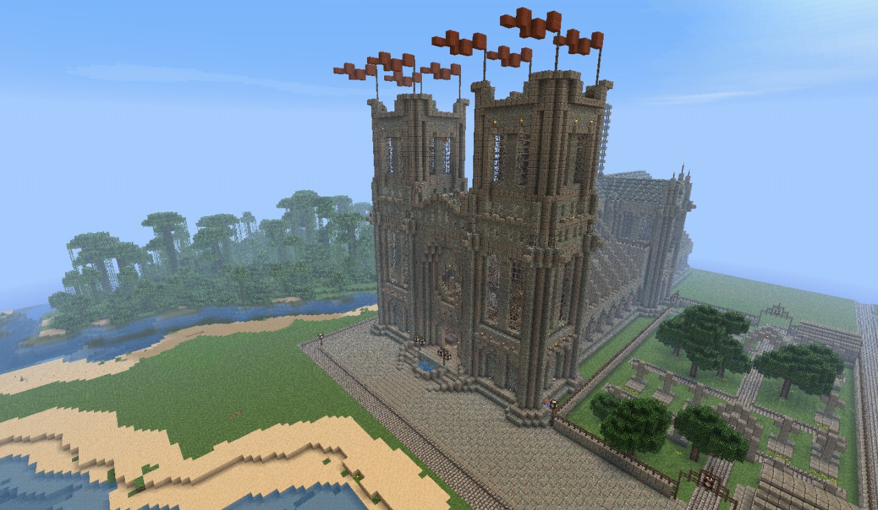 Cathedral || by Heart-Craft Minecraft Map