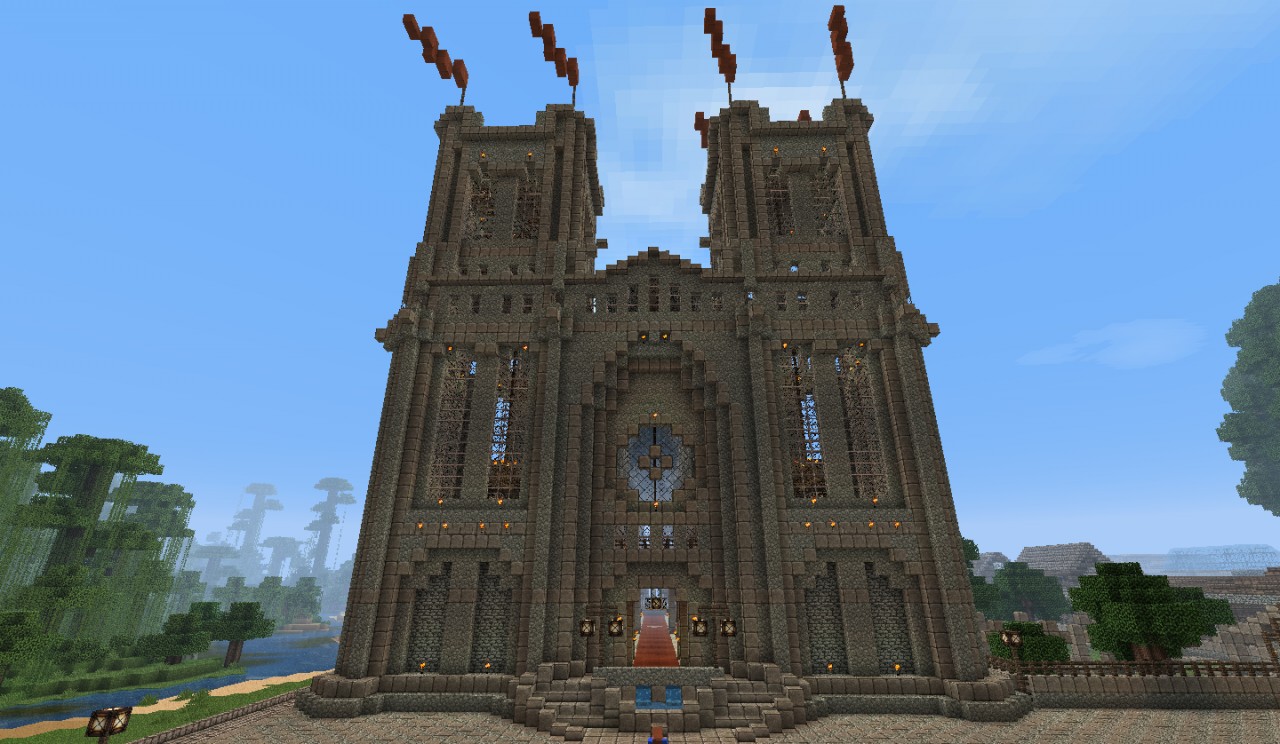 Cathedral || by Heart-Craft Minecraft Map