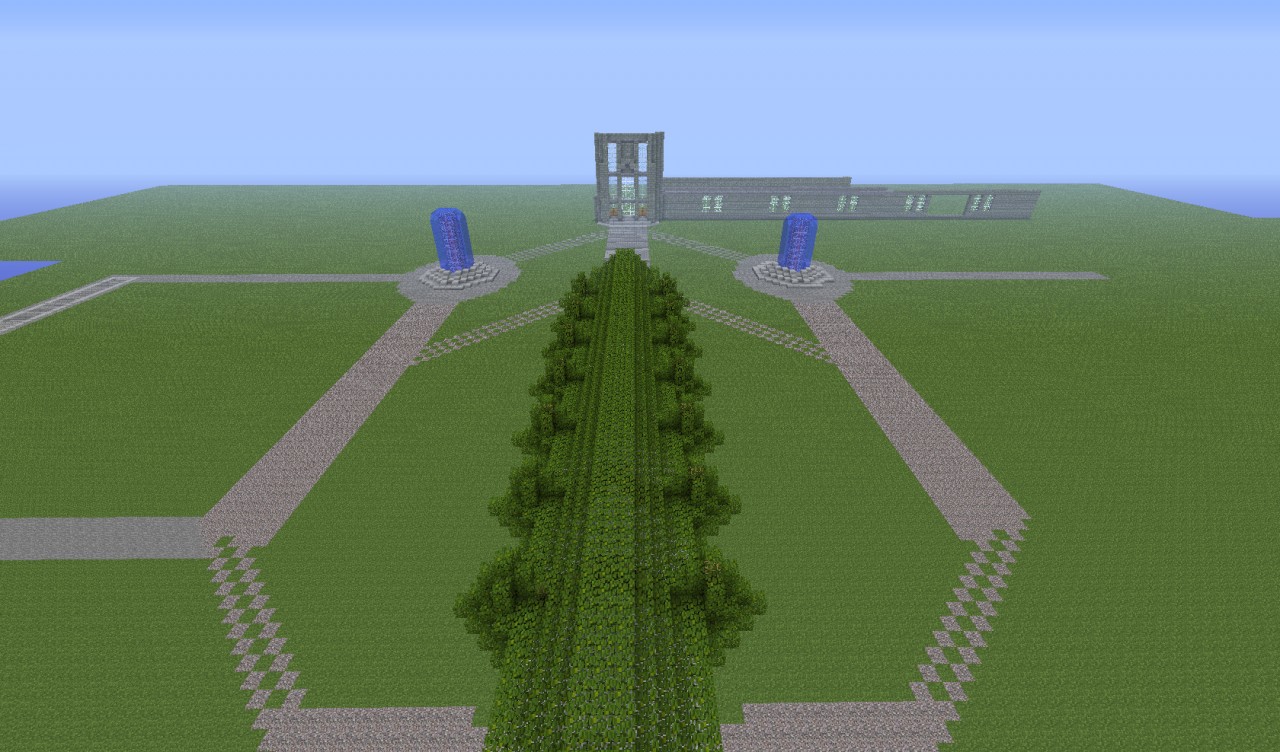 Monor house Based on Hellsing mansion. Minecraft Map